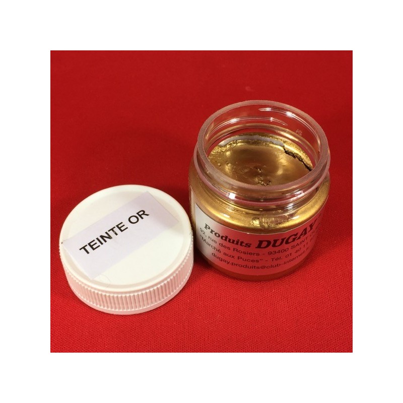 crème à dorer, cire à dorer